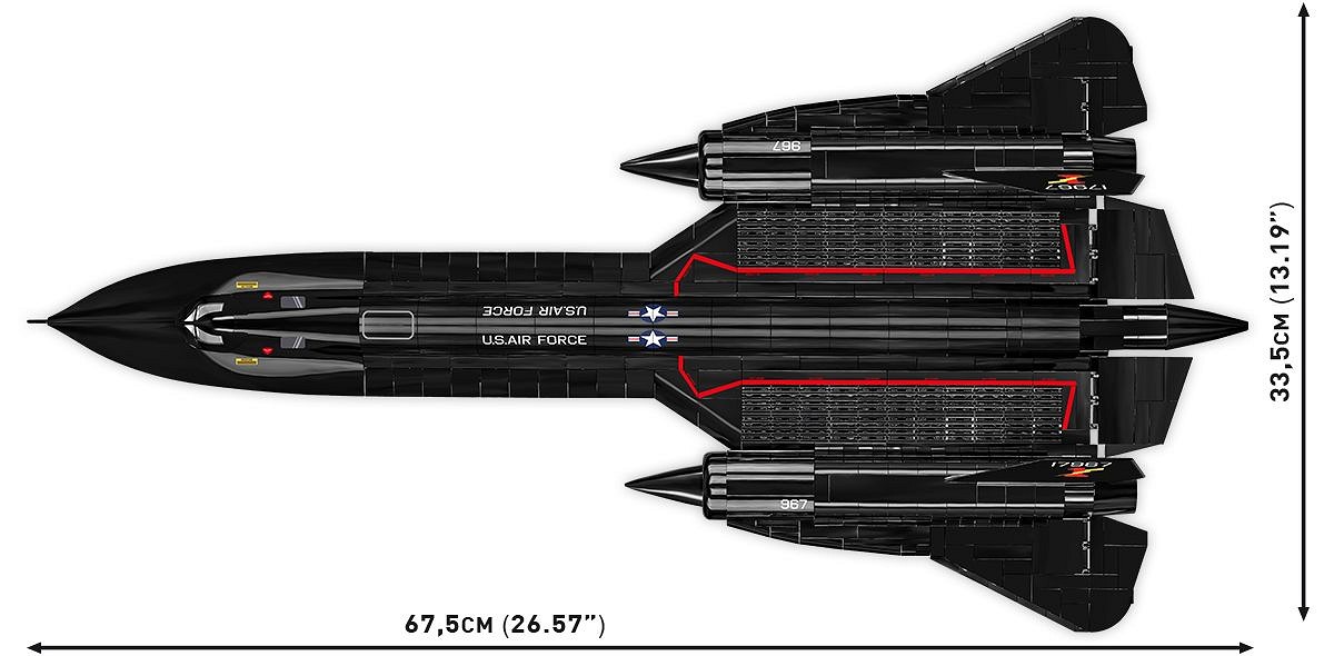 Lockheed SR-71 Blackbird (COBI-5891) \ Samoloty \ cobi.pl